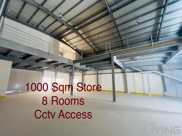 900 Sqm Covered Store | 9 Room Cctv Access