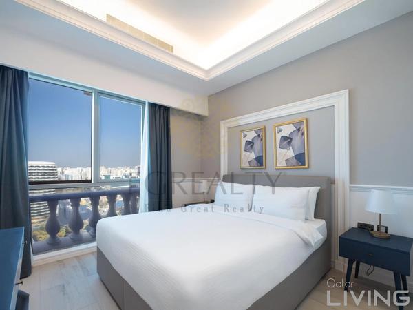 Modern 1-Bedroom Apartment | Fully Furnished | Bin Al Sheikh Tower – Doha