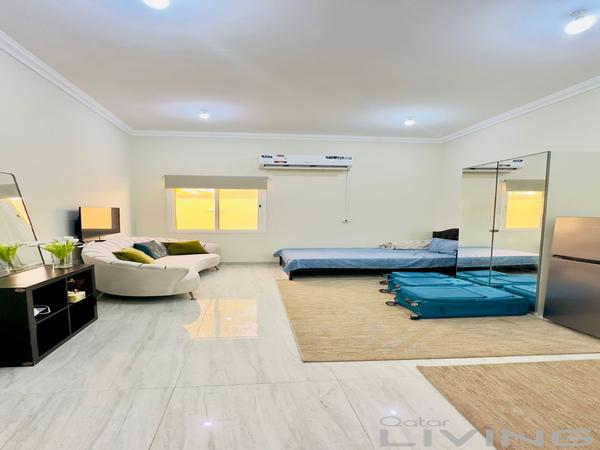 Furnished Studio Flat in Aziziya near Villaggio mall - No Commission